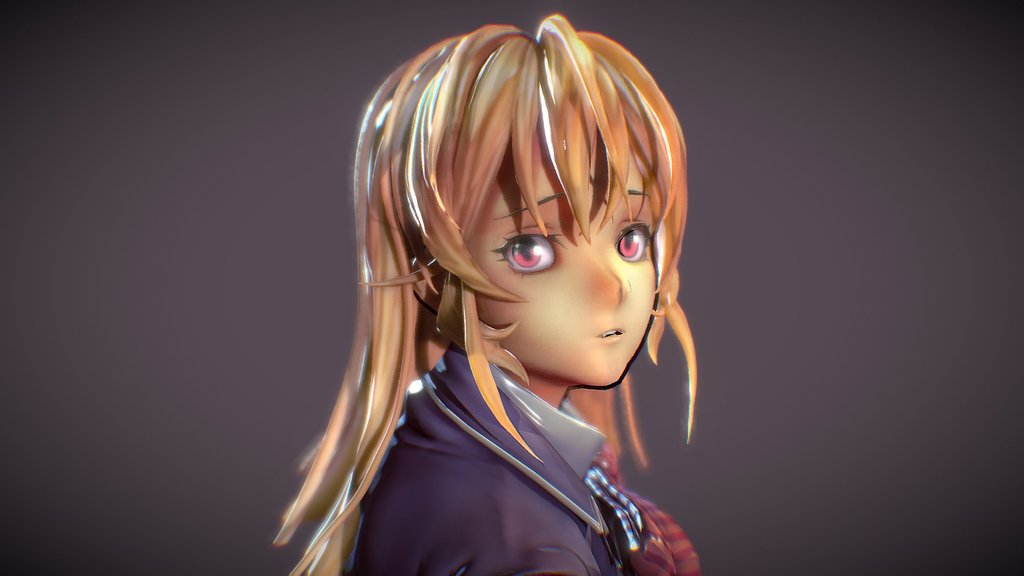 chara anime - A 3D model collection by p (@keshizumi8324) - Sketchfab
