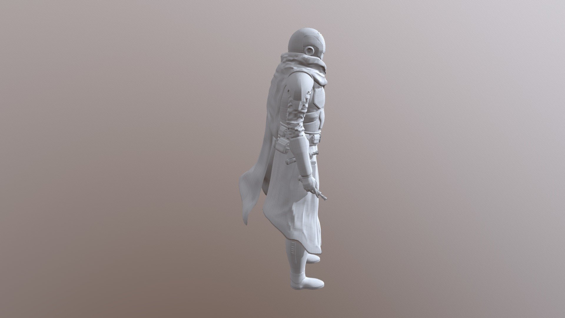 Jedi Hunter Medium Poly - 3D model by wictornilsson [044db1b] - Sketchfab