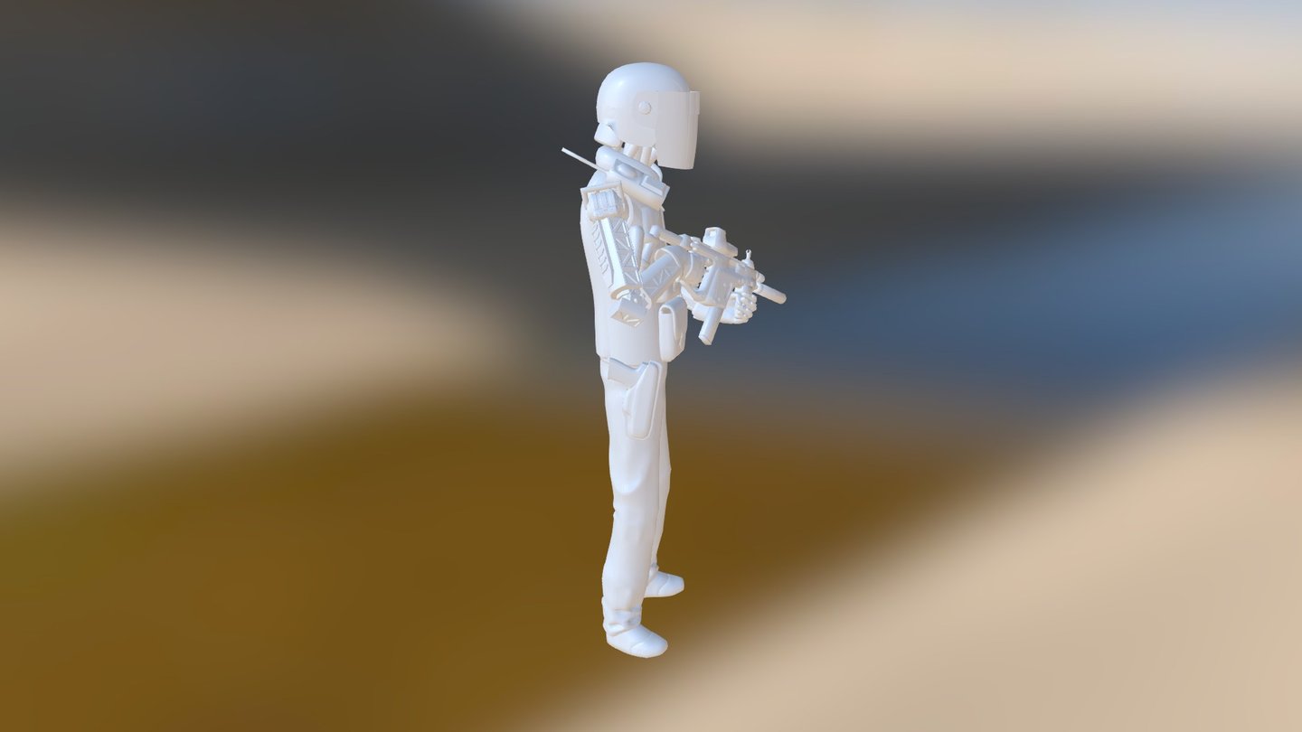Robot Cop 54BR - 3D model by zeronrg [04500db] - Sketchfab