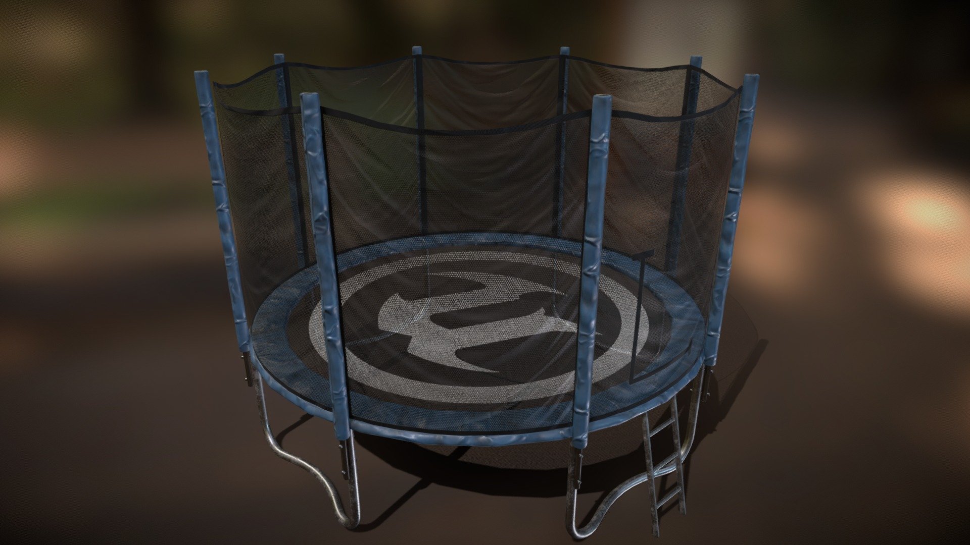 Trampoline - Download Free 3D model by Simon Laisné (@350rdlc.sl ...