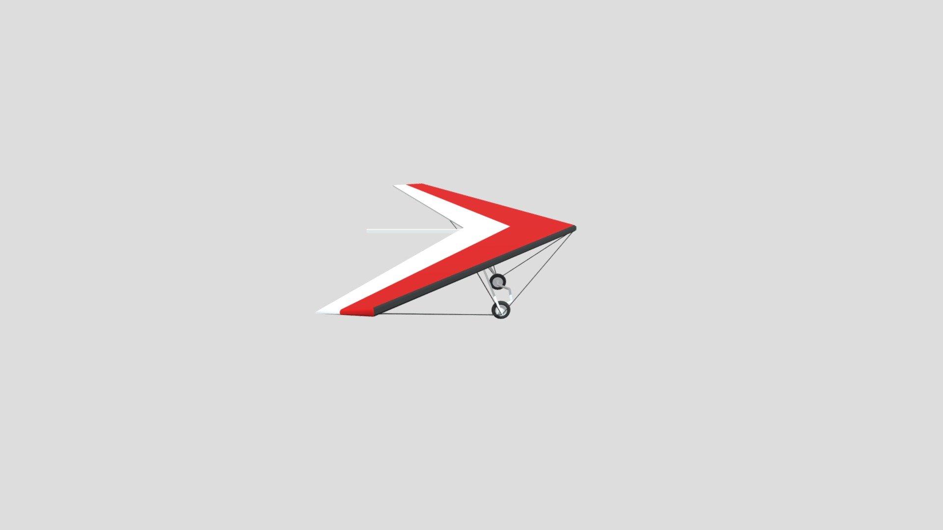 Hang Glider - Low Poly - Download Free 3D model by calebcram [0452c96 ...