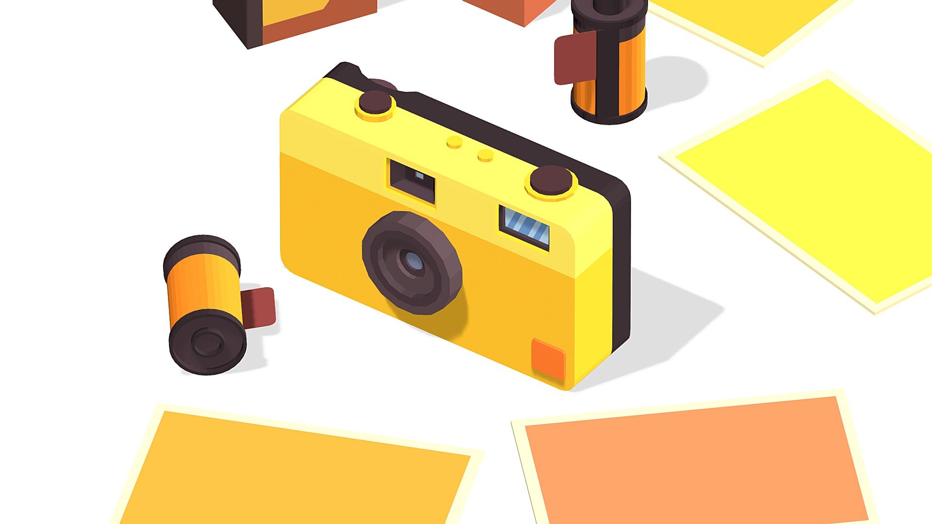 Film Camera - Buy Royalty Free 3D model by Sorin Covor (@blessthefall ...