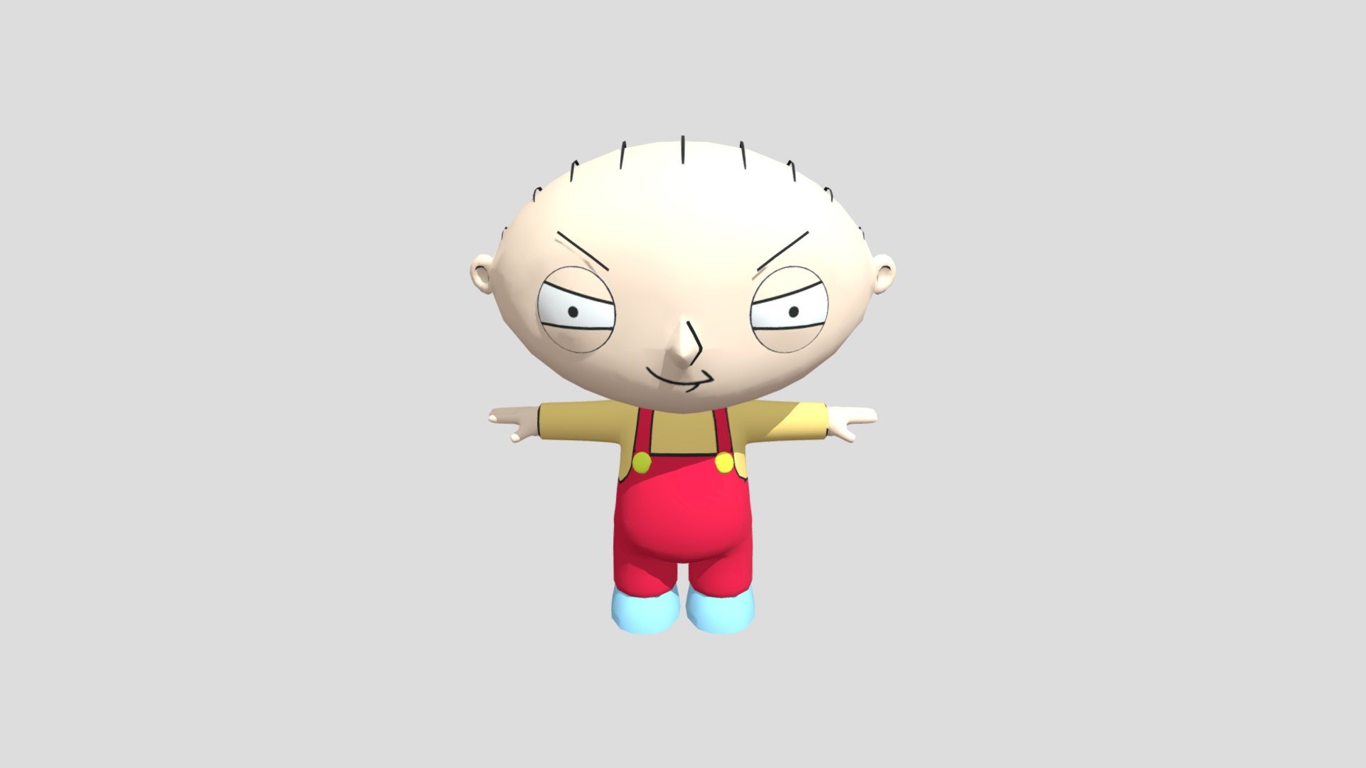 Stewie Griffin - Download Free 3D model by DamianToons [045381b ...