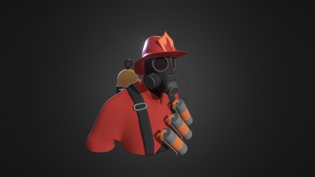 Toon Pyro - 3D model by redmser [0456010] - Sketchfab