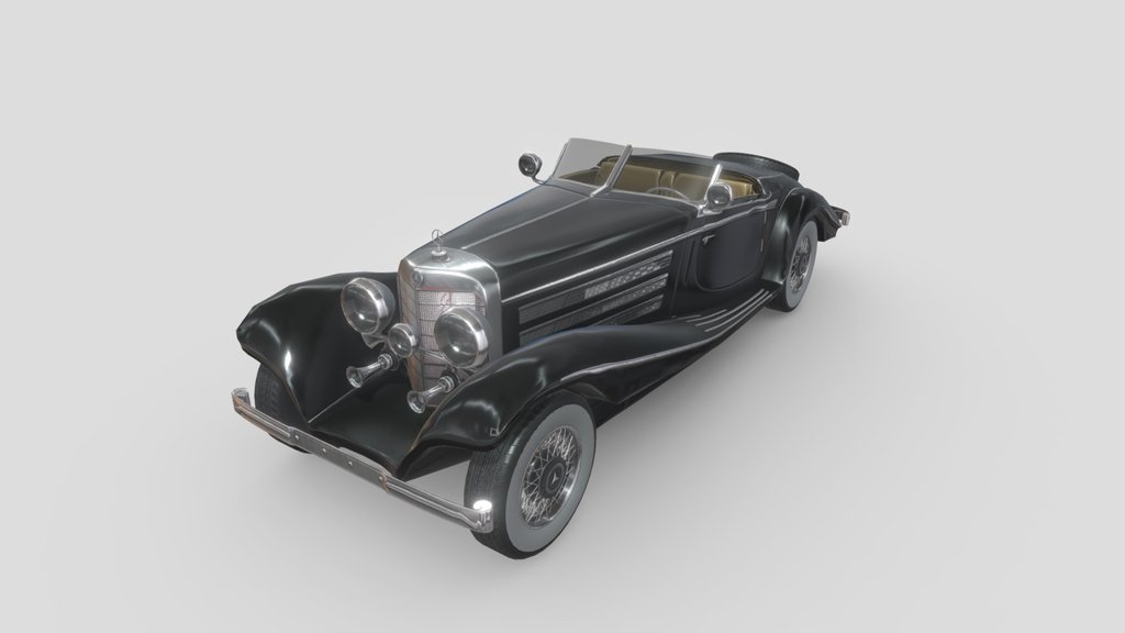 Retro vintage cars - A 3D model collection by Diyarov Alen ...