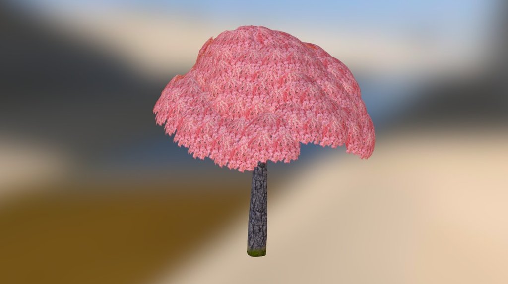 Prop_Cherry_Blossom_Tree - 3D model by Benny De Bock (@bennydb ...