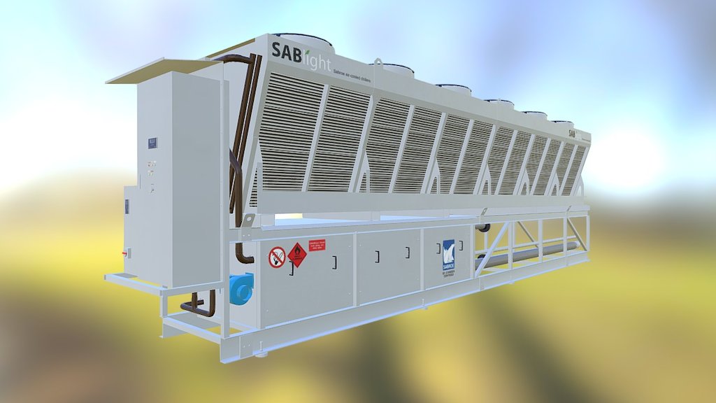 chiller - 3D model by dereli [0457bc3] - Sketchfab
