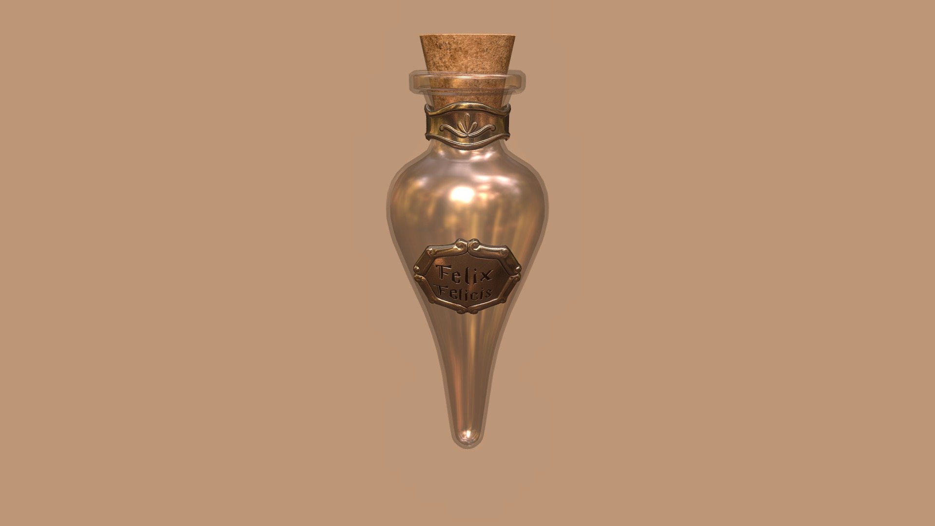 Felix felicis: Suerte Líquida | Liquid Luck - Download Free 3D model by valerycacid [0458411 ...