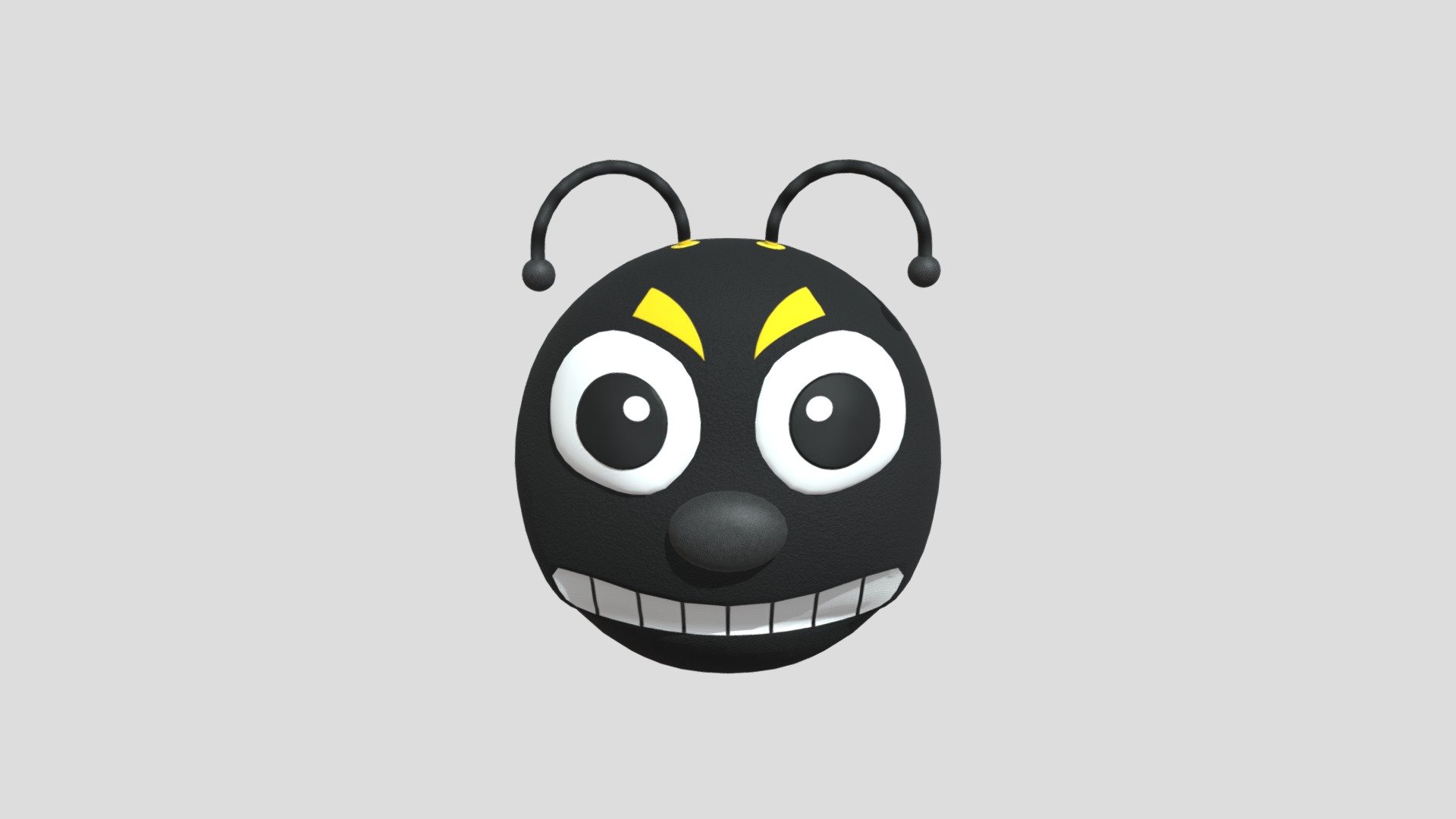 Art the Bee Mascot Head - SCAD W25 STEC 560 - 3D model by cooper-ludt ...