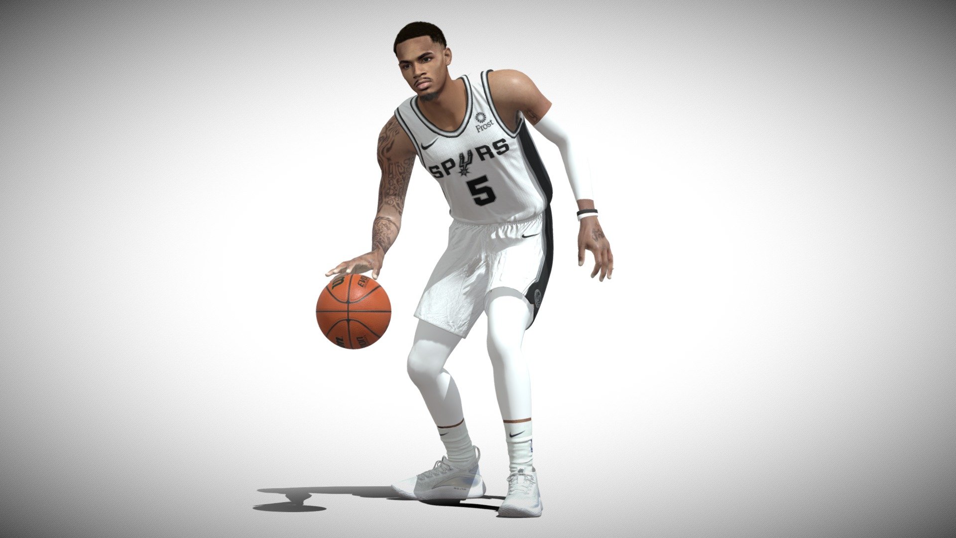 3D Rigged Dejounte Murray NBA - 3D model by NBA basketball player ...