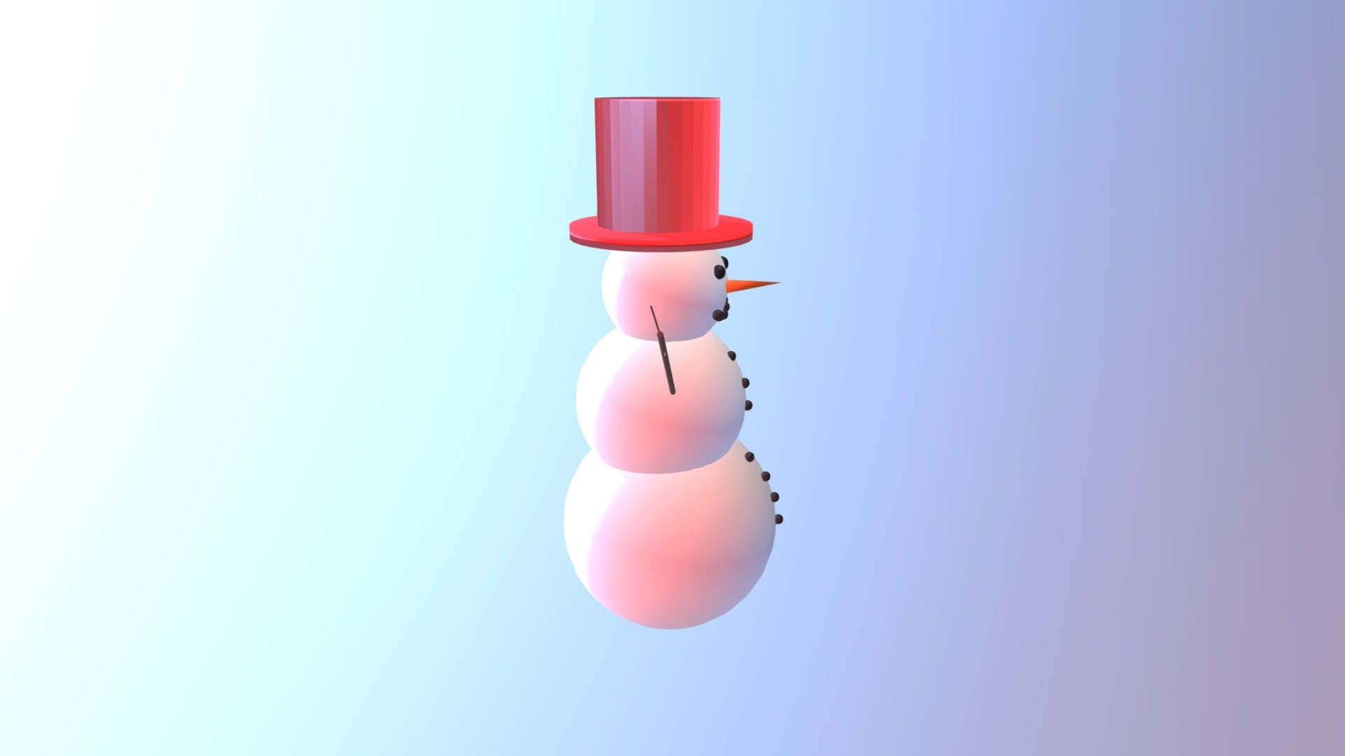 Snow Man - 3D model by khalidz10 [045923b] - Sketchfab