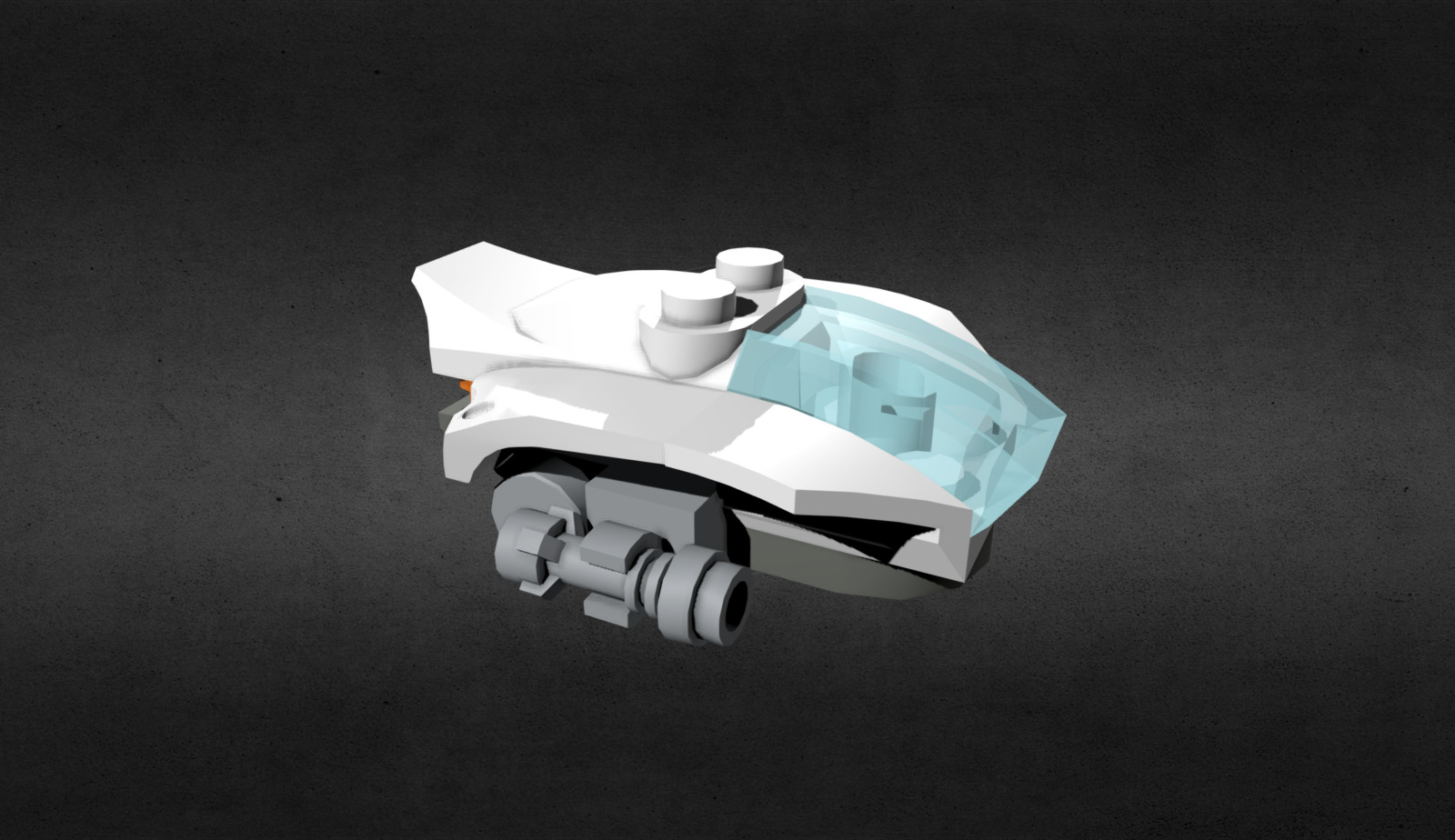 Micro spaceship - 3D model by msx [0459bd5] - Sketchfab