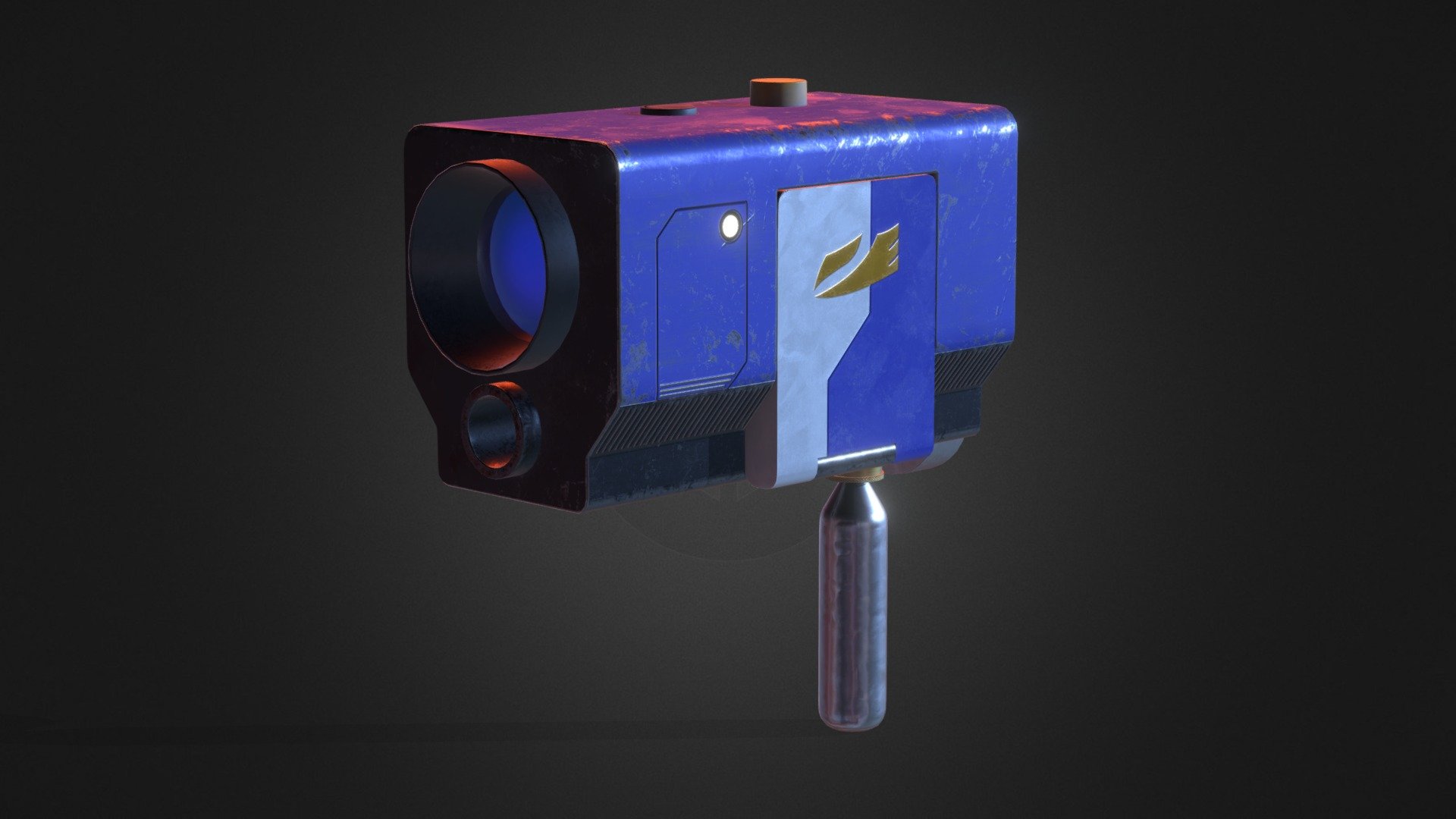 Rangefinder Dart gun - Download Free 3D model by Colby (@PandasCafe ...