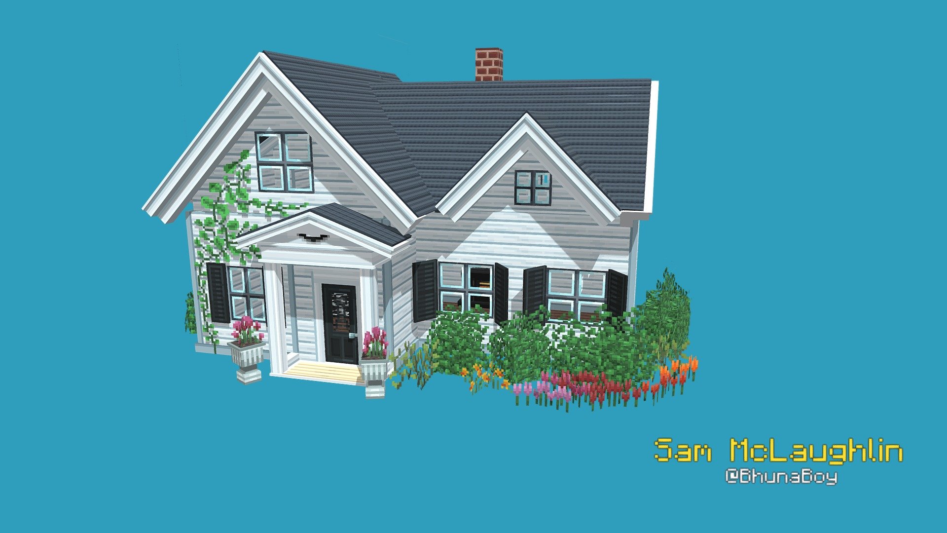 Two Story House - 3D model by Sam McLaughlin (@BhunaBoy) [045c664 ...