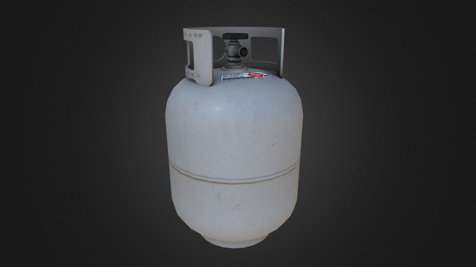 Propane Tank - 3D model by Connor Chameleon (@connorchameleon) [045d6c5 ...