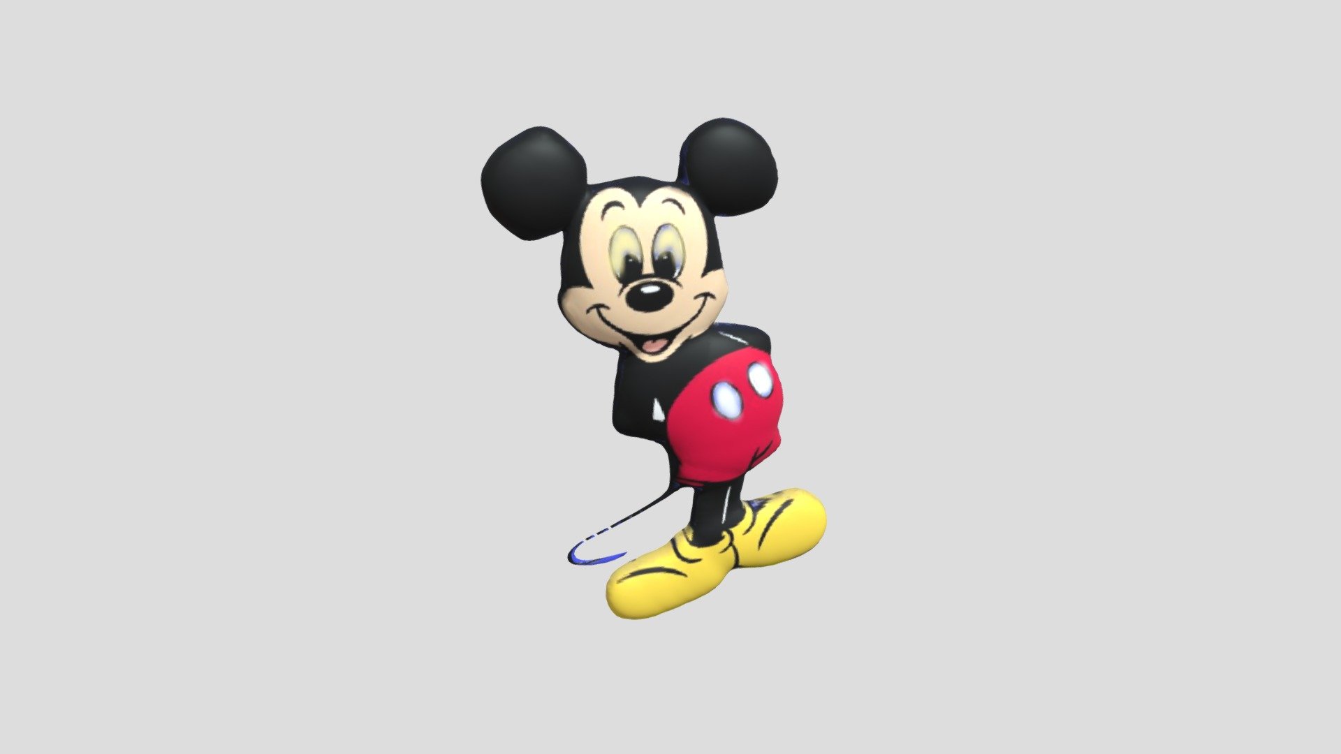 Micky Mouse - 3D model by wenny08 [045dfa0] - Sketchfab