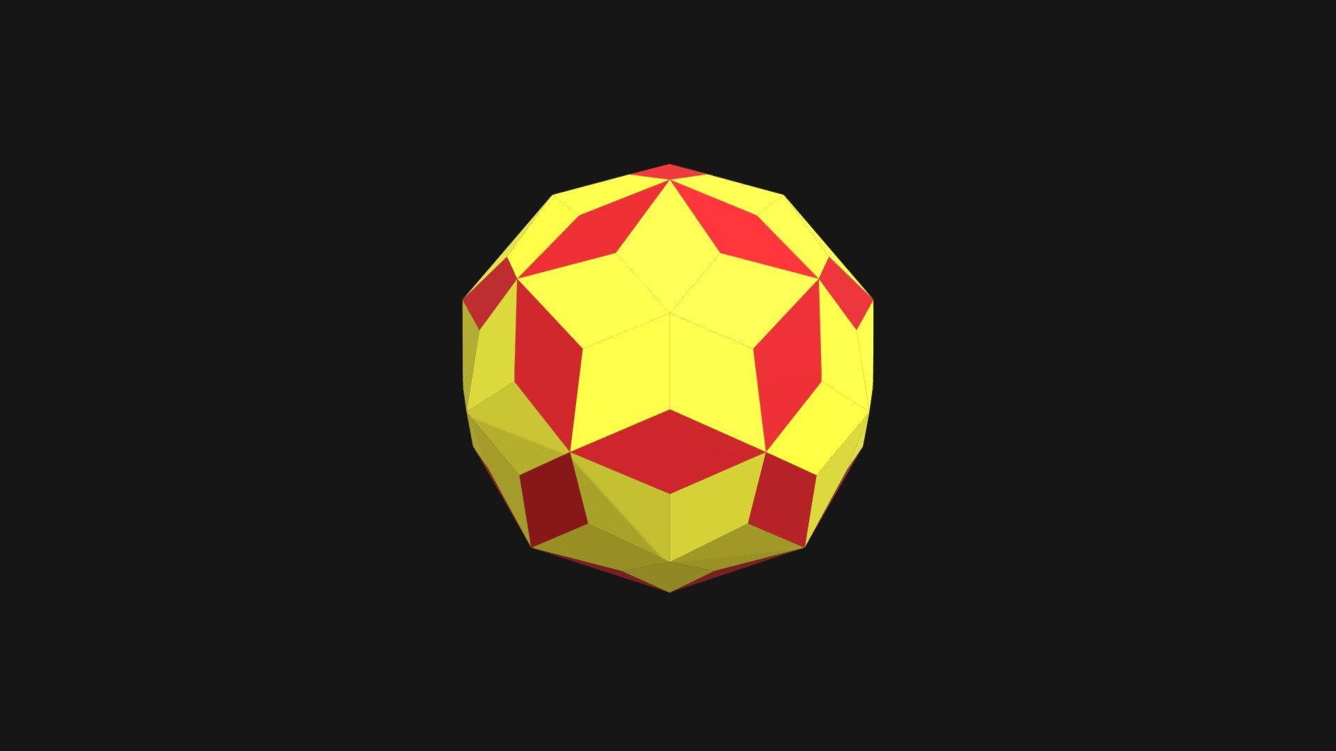 Joined Truncated Icosahedron - Download Free 3D model by ...