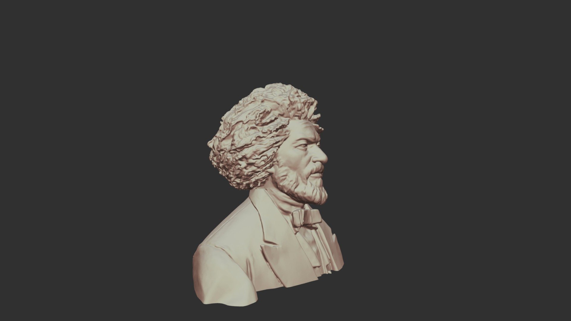 Douglas Bust_REDUCED- Hi Res - 3D model by samcwen [046287a] - Sketchfab