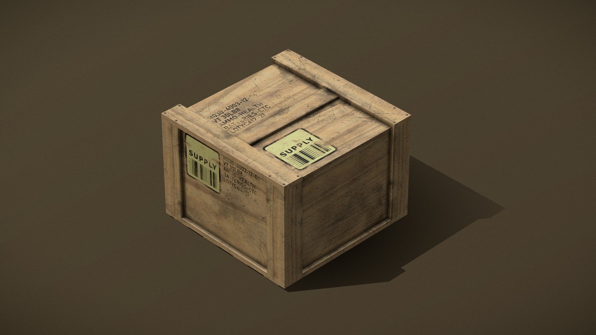 Half-Life 2 | Ammo Crate - Download Free 3D model by Yaroslav Lazun ...