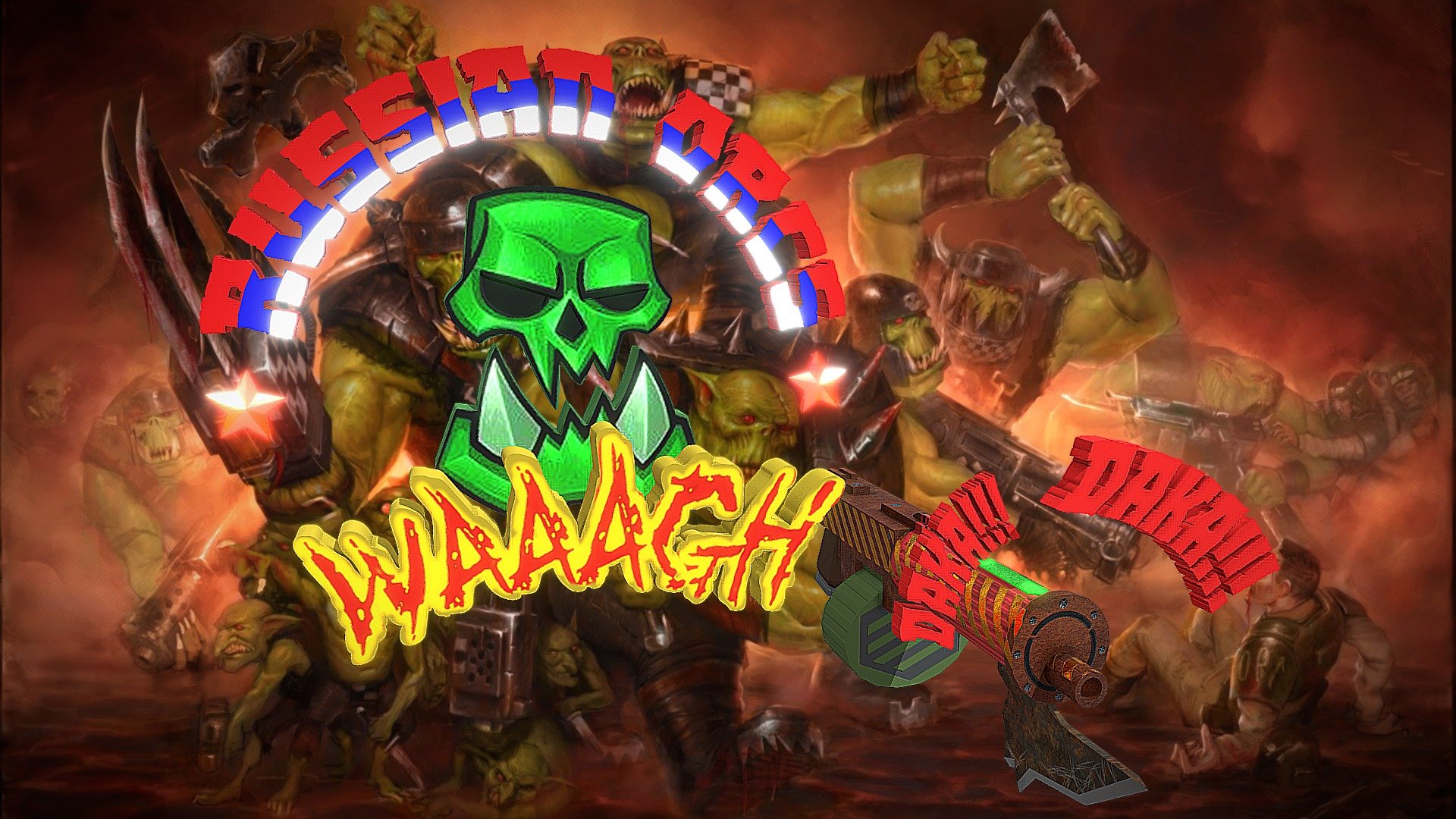 Russian Orcs - a logo for a team. - Download Free 3D model by Valger ...