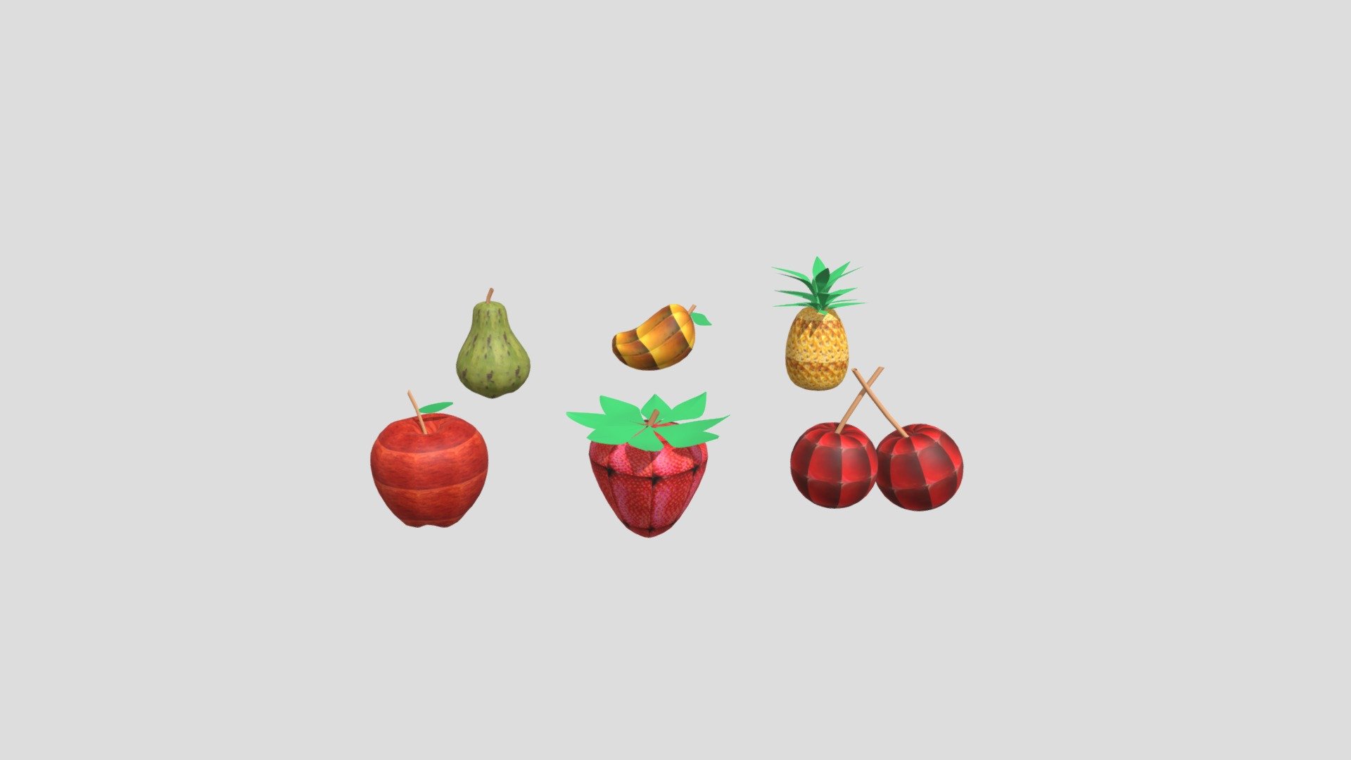Fruit Pack - 3D model by EmilyHeyze [0464a79] - Sketchfab