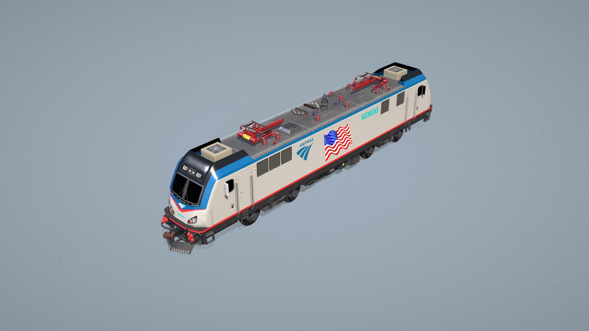 Amtrak Cities Sprinter - Download Free 3D model by Mavis_Ow [0464d97 ...