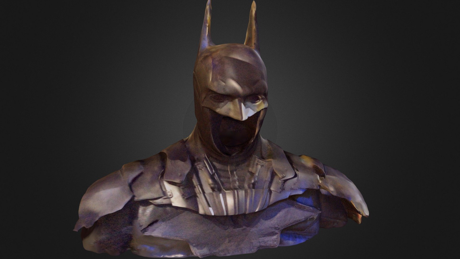 Dark Knight Cowl - 3D model by Brad3D (@bradherman) [04651ff] - Sketchfab