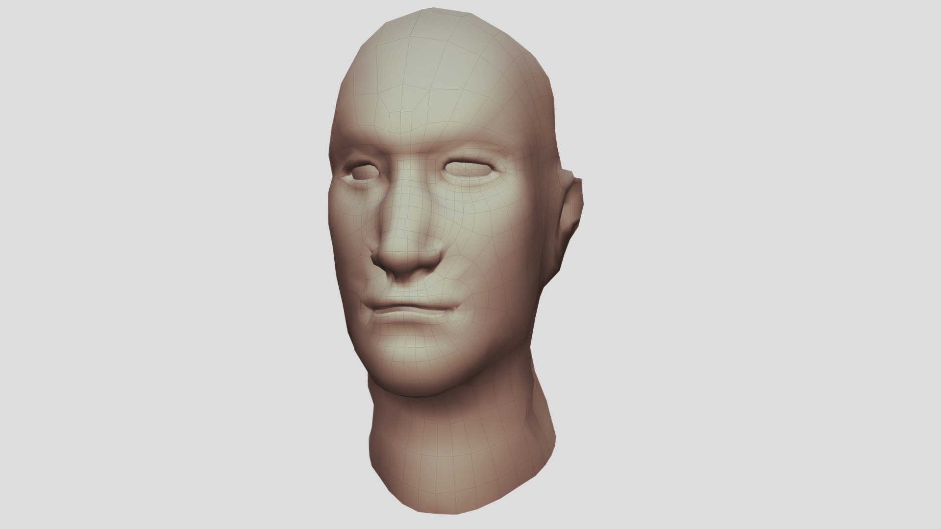 Head Retop UV - Download Free 3D model by Lakin (@lakinrt) [0465e06 ...