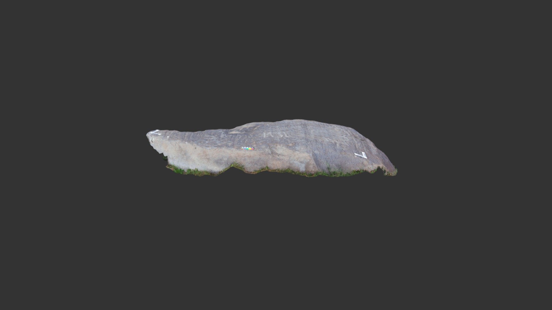 Rock 718 (panel, 2017, Sigma) - 3D model by Ughtasar rock art project ...