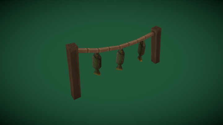 Drying-fish 3D models - Sketchfab