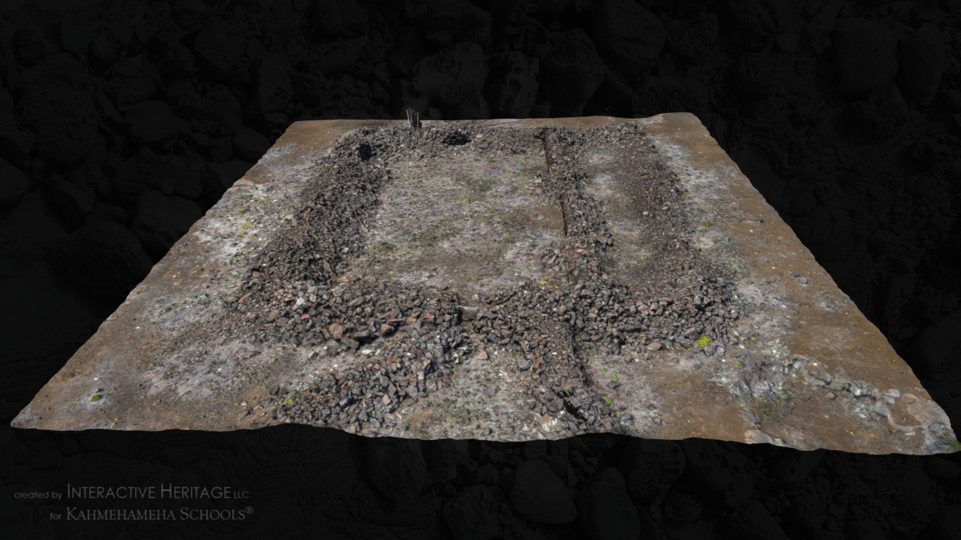 Ahu a ‘Umi Central Enclosure (Feat. A) - 3D model by ...