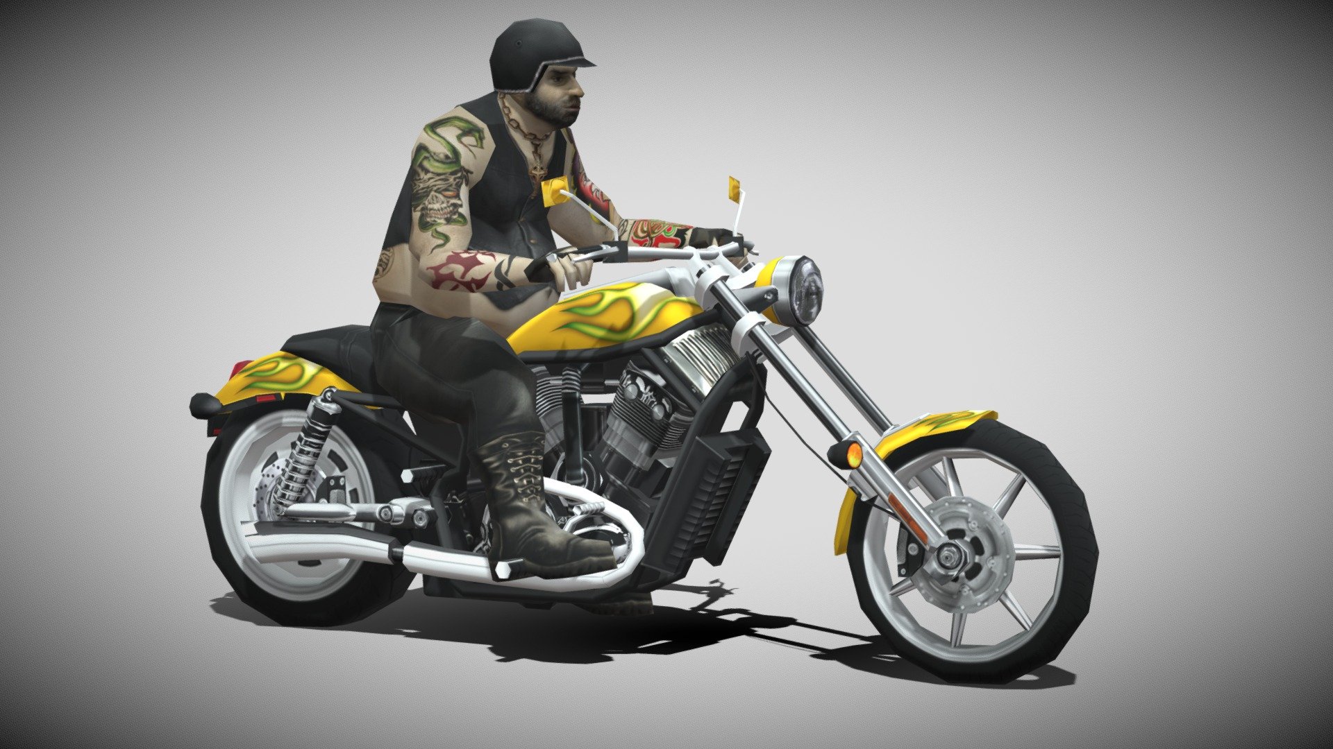 3DRT - Biker - 06 - 3D model by 3DRT.com [046785b] - Sketchfab