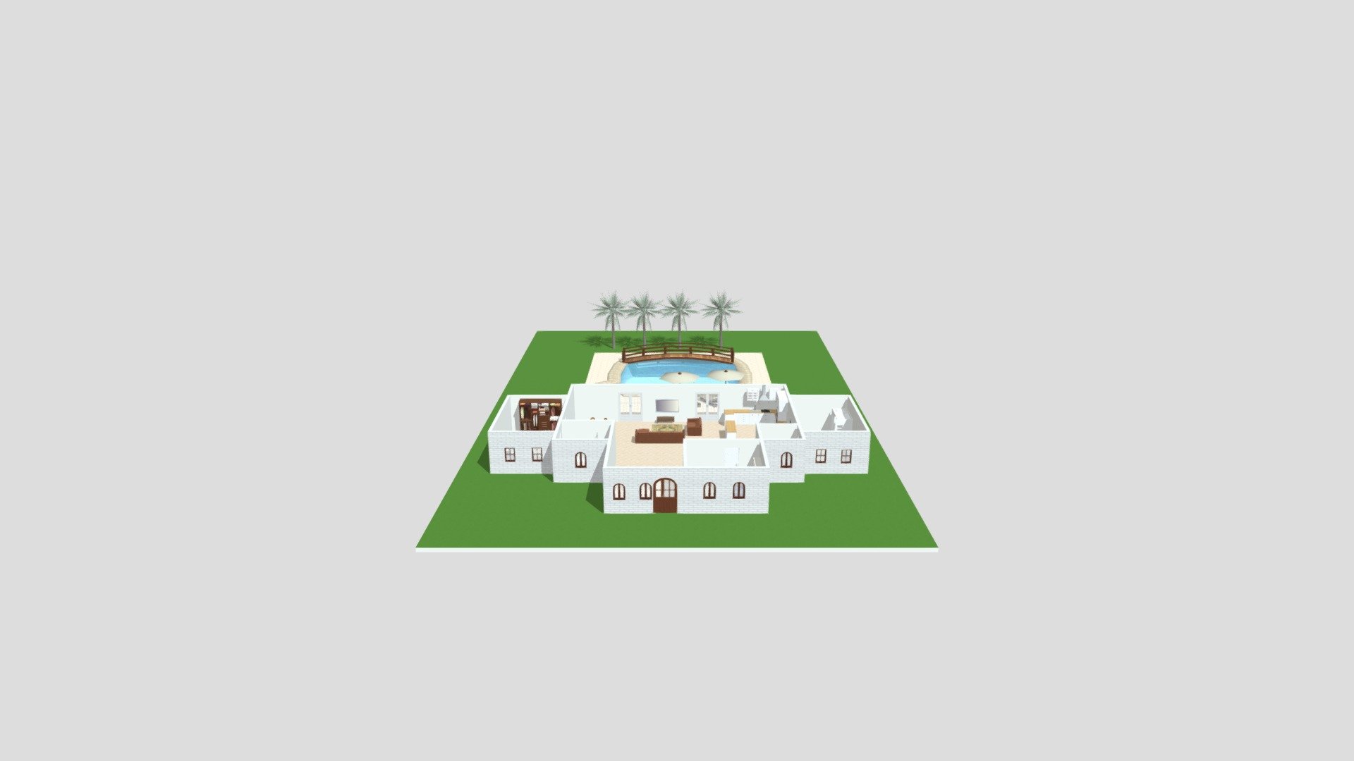 Dream home - Download Free 3D model by Home Design 3D (@homedesign3d ...