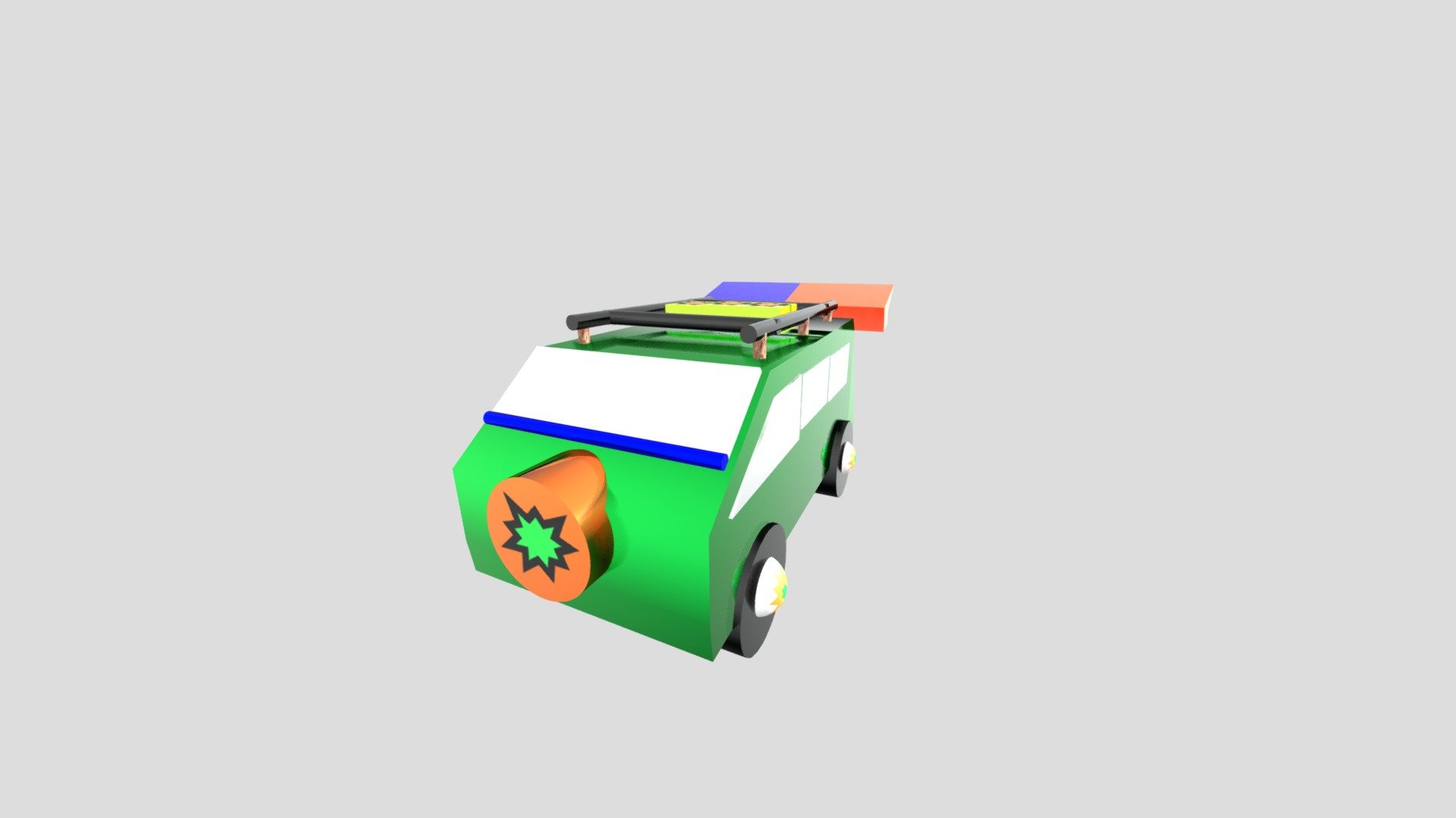 The Toy Mystery Machine v_2 - 3D model by Gagana Geesara Perera ...