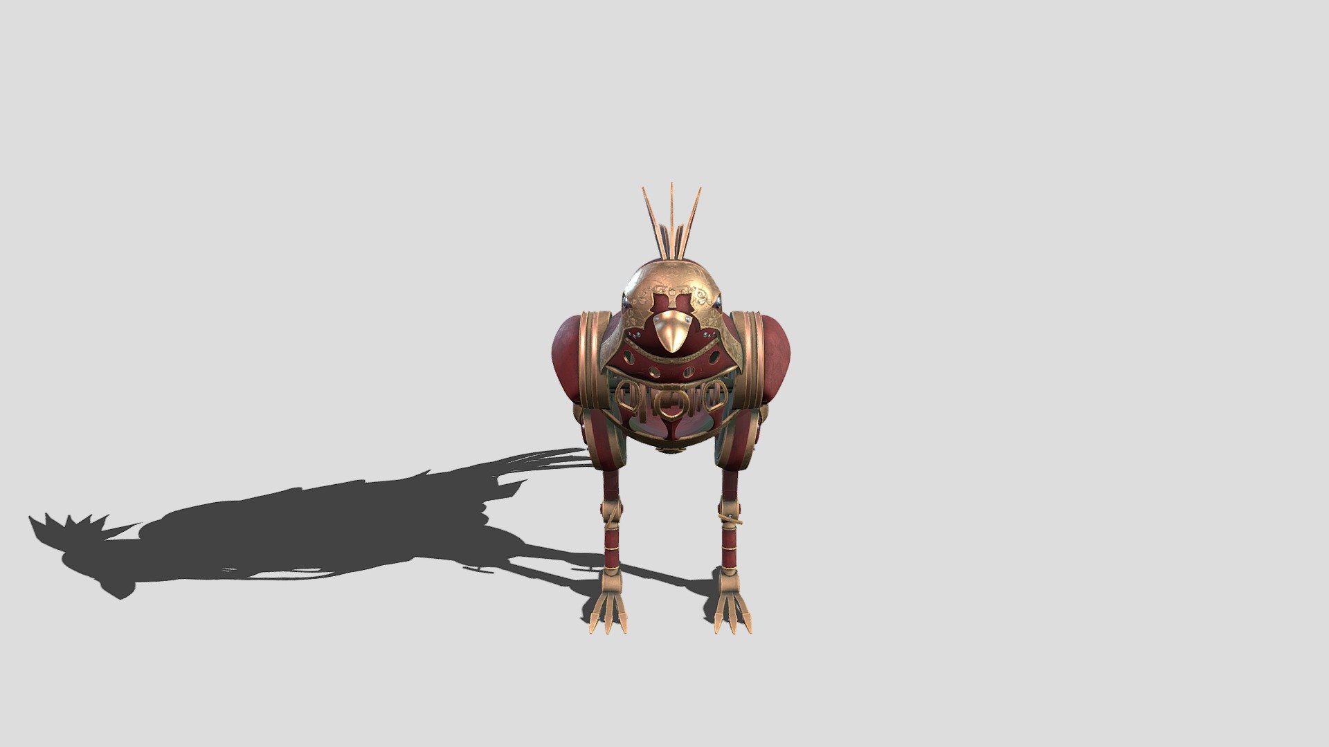 Birdy - 3D model by verakurzon [046cd06] - Sketchfab