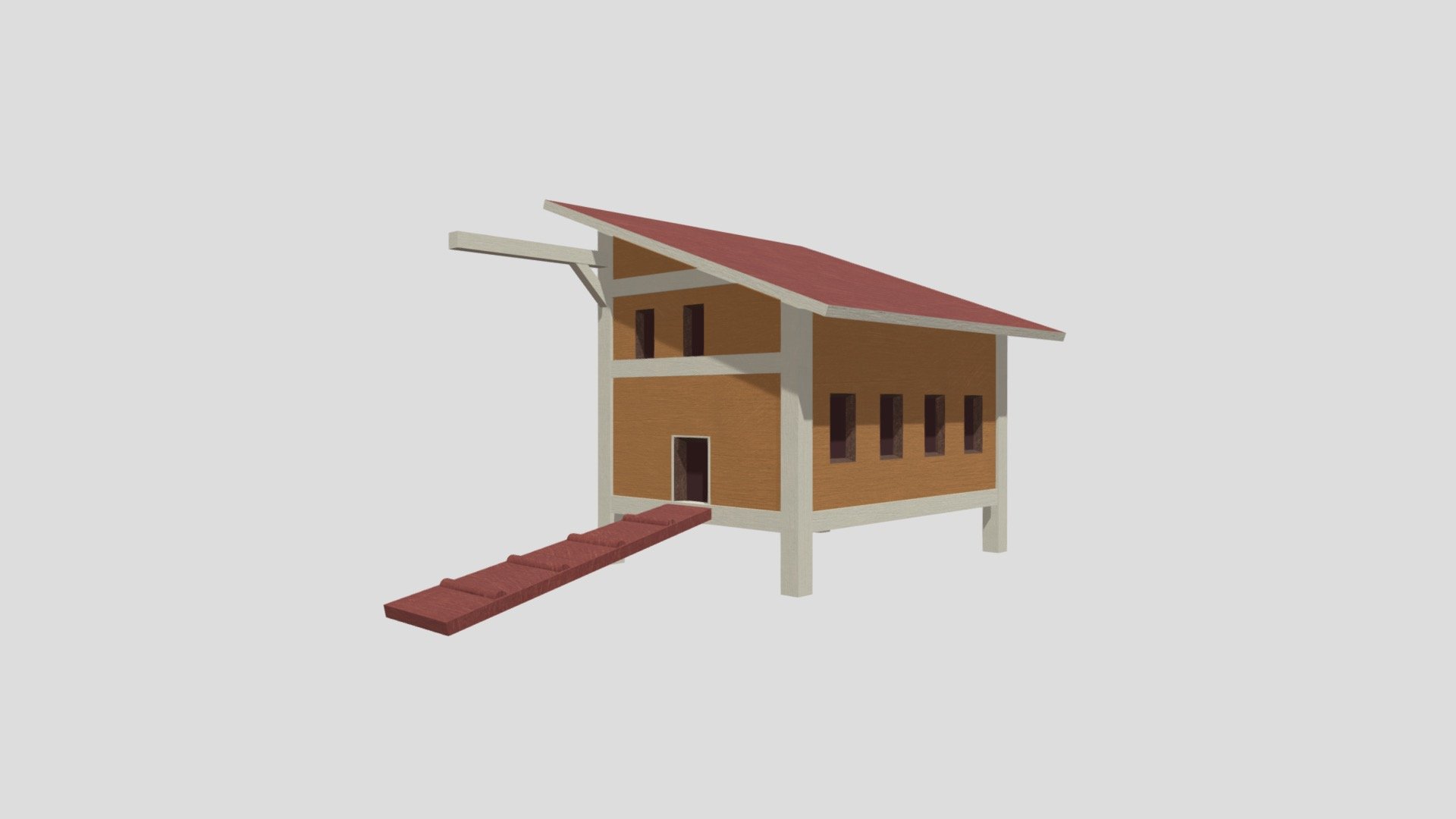 Chicken Hut - Buy Royalty Free 3D model by Ed+ (@EDplus) [046d0c4 ...