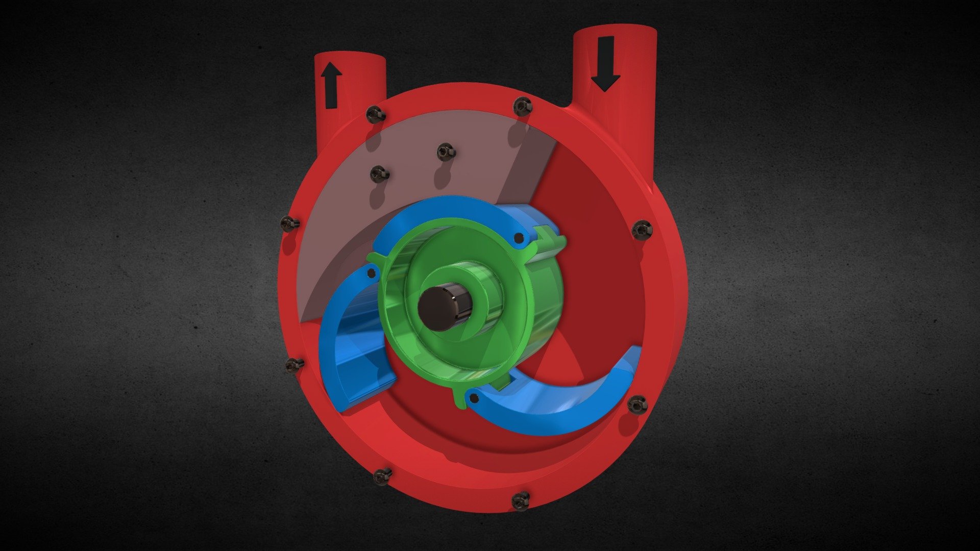 Centripetal Pump Mechanism - Download Free 3D model by trinityscsp ...