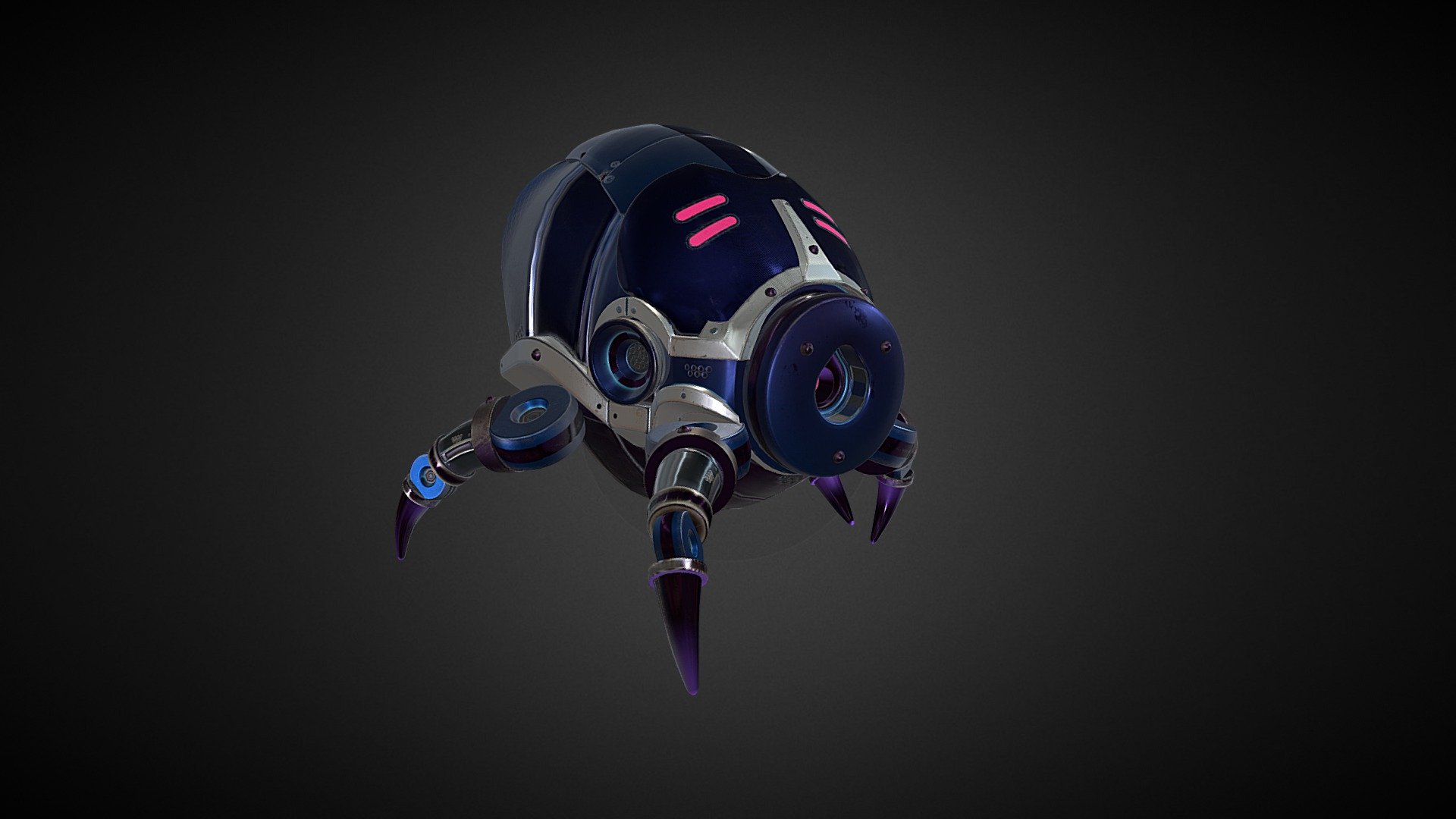 Mech Bug Walk - 3D model by OPonce (@OscarPonce) [046e503] - Sketchfab