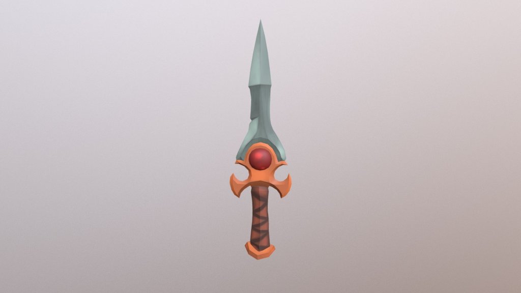 Dagger - 3D model by Daniel (@danielm182) [046f3df] - Sketchfab