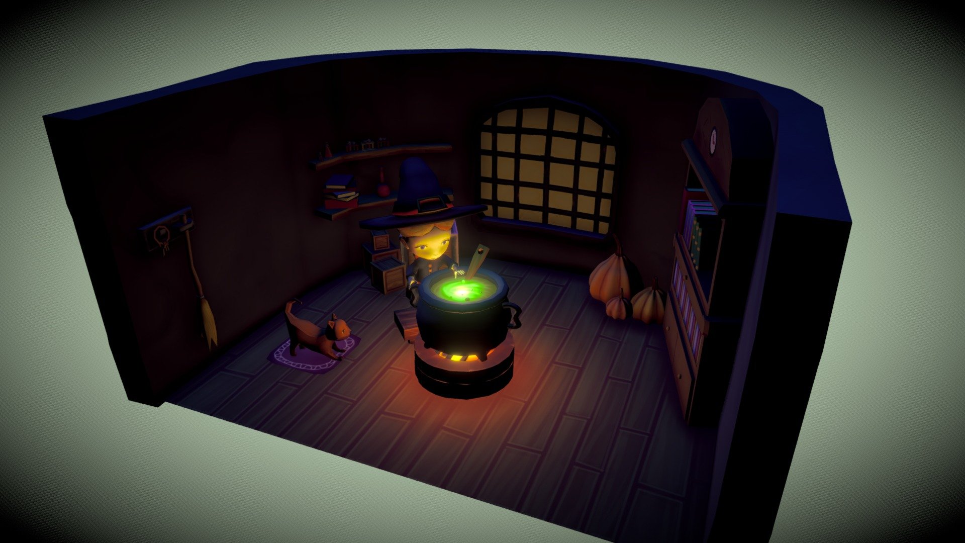 Witch's Lab - 3D model by YanDePaula [047196c] - Sketchfab