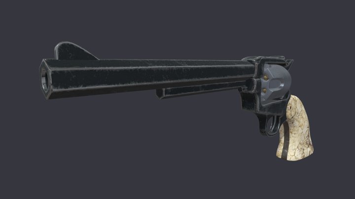 Cowboygun 3D models - Sketchfab