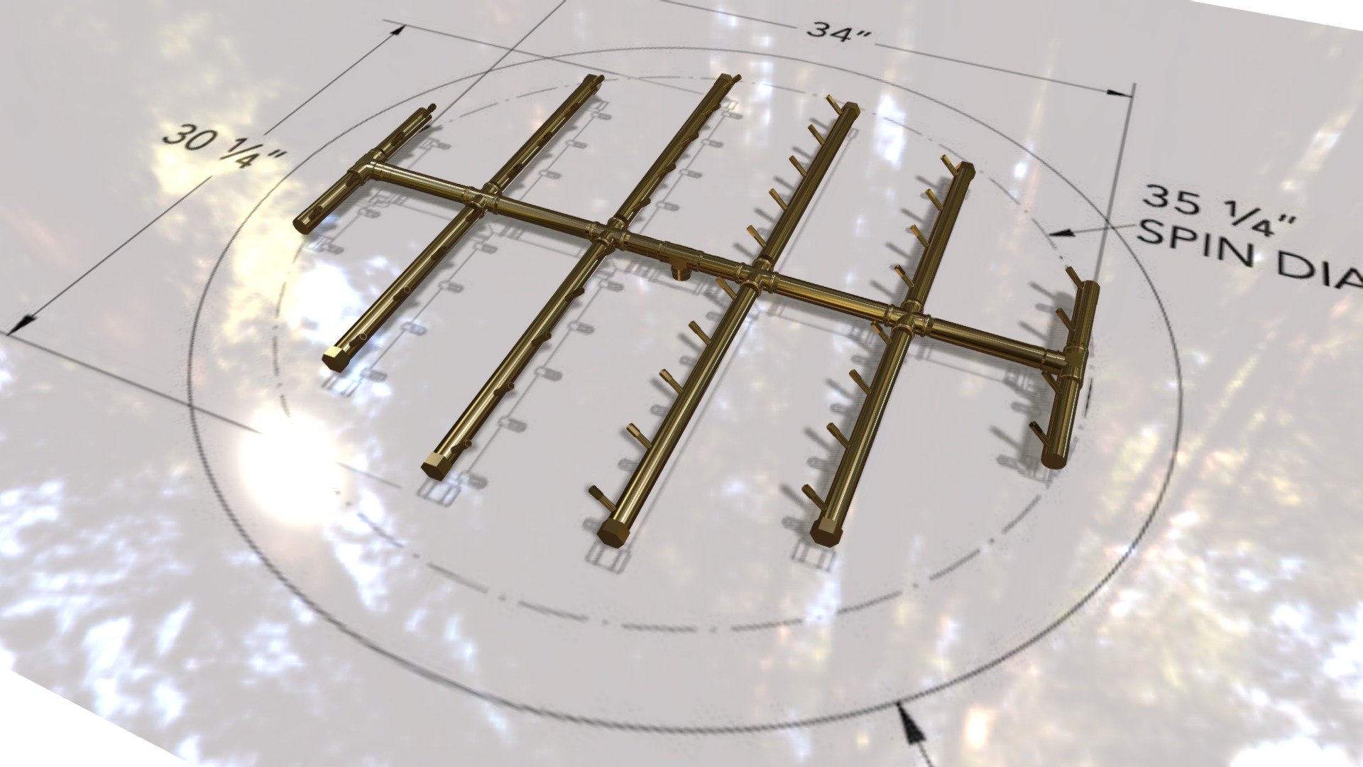 CIRCLE-TREE-STYLE-CFBCT440 MONTANA FIRE PITS - 3D model by Montana Fire ...