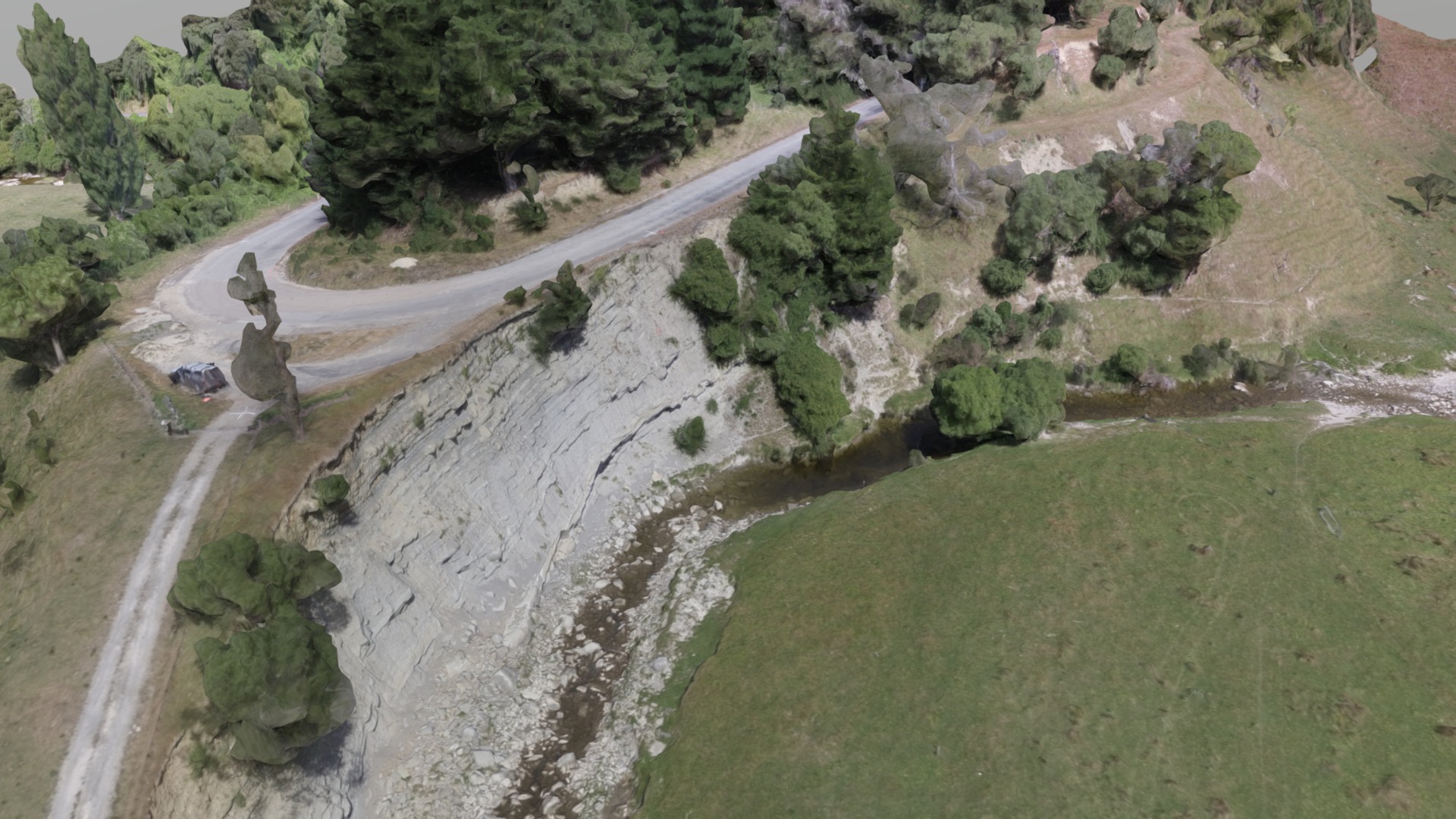 Coast Road, Pongaroa - 8 Feb 2019 - 3D model by Tararua District ...