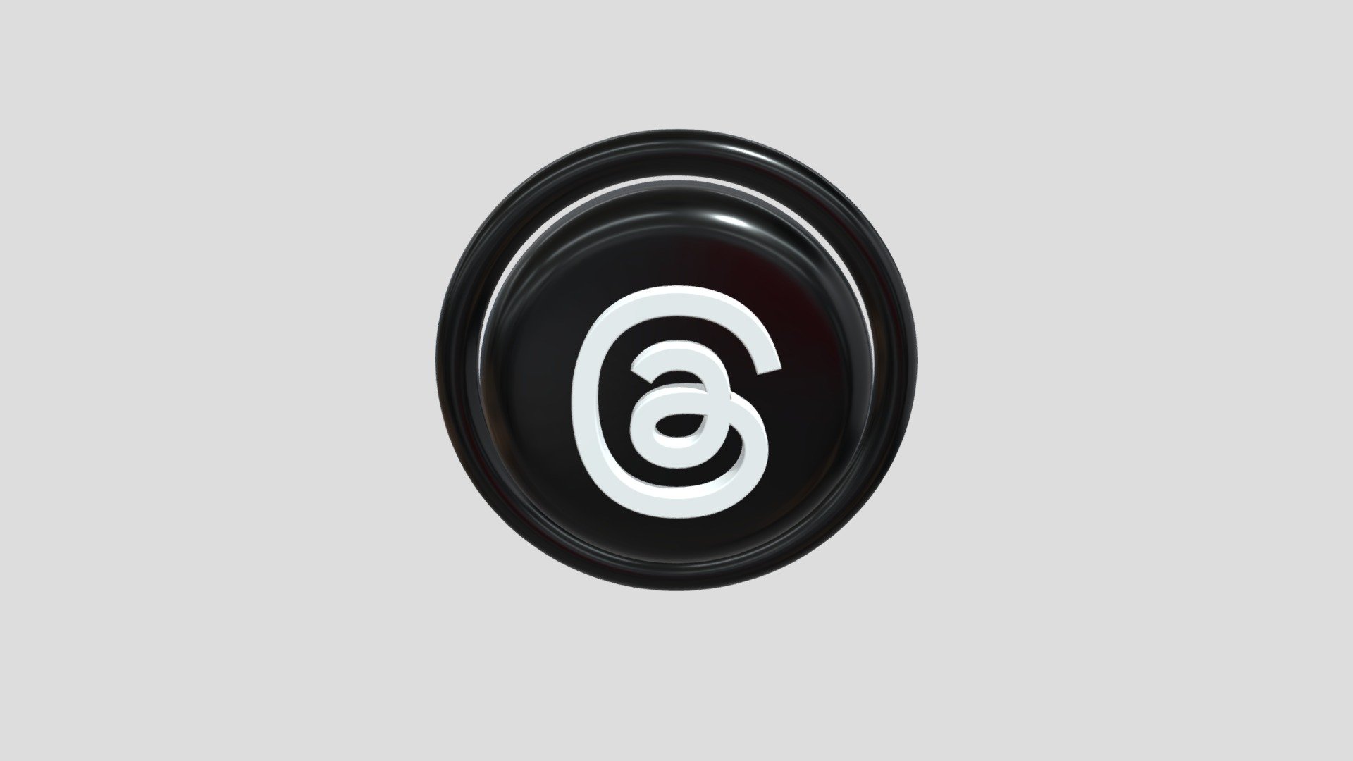 3D Threads Logo - Download Free 3D model by pengedarseni [047c985 ...
