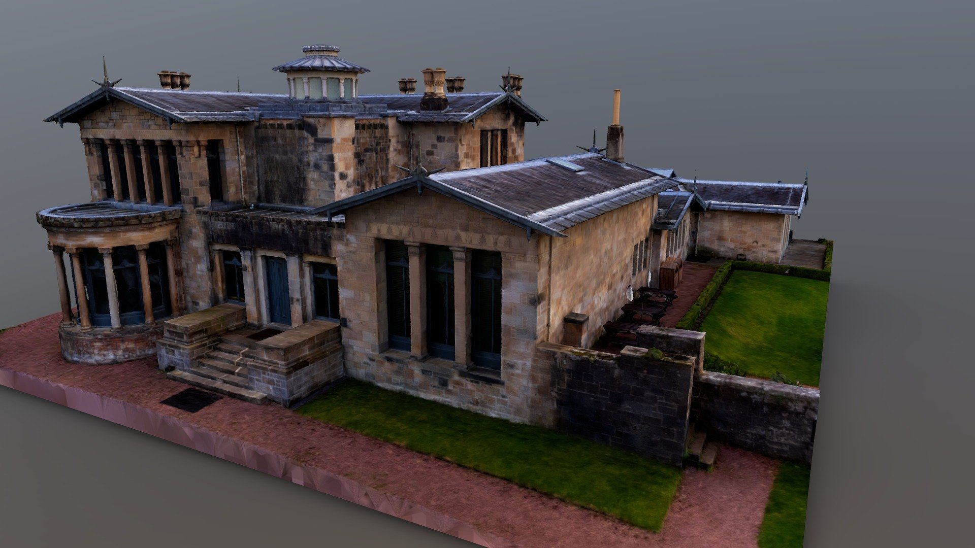 Holmwood House Mavic mini2 September 2022 - Download Free 3D model by ...