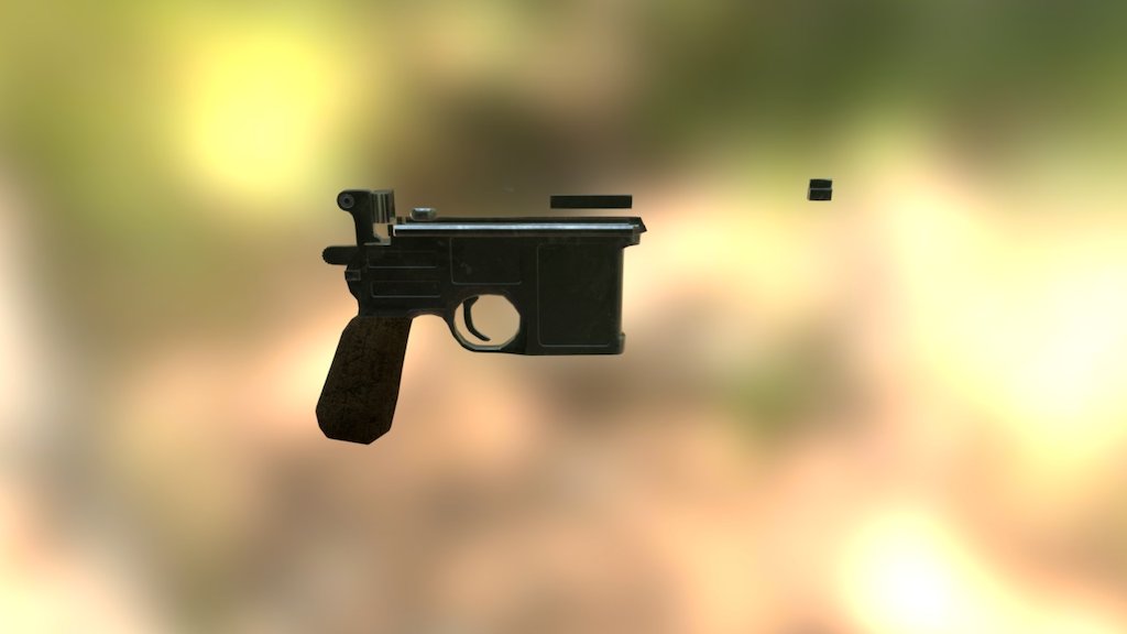 Mauser C-96 - 3D model by Wouter Roels (@wouter.roels) [0480508 ...