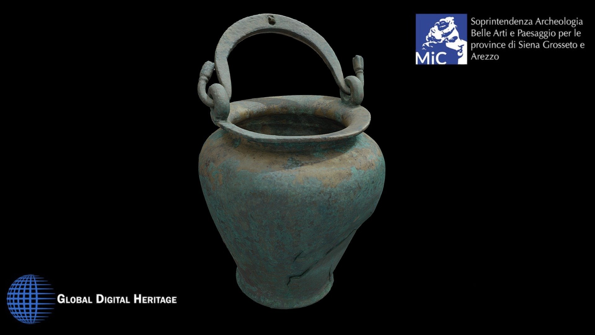 Bronze situla, Poggio Pinci - Download Free 3D model by Global Digital ...