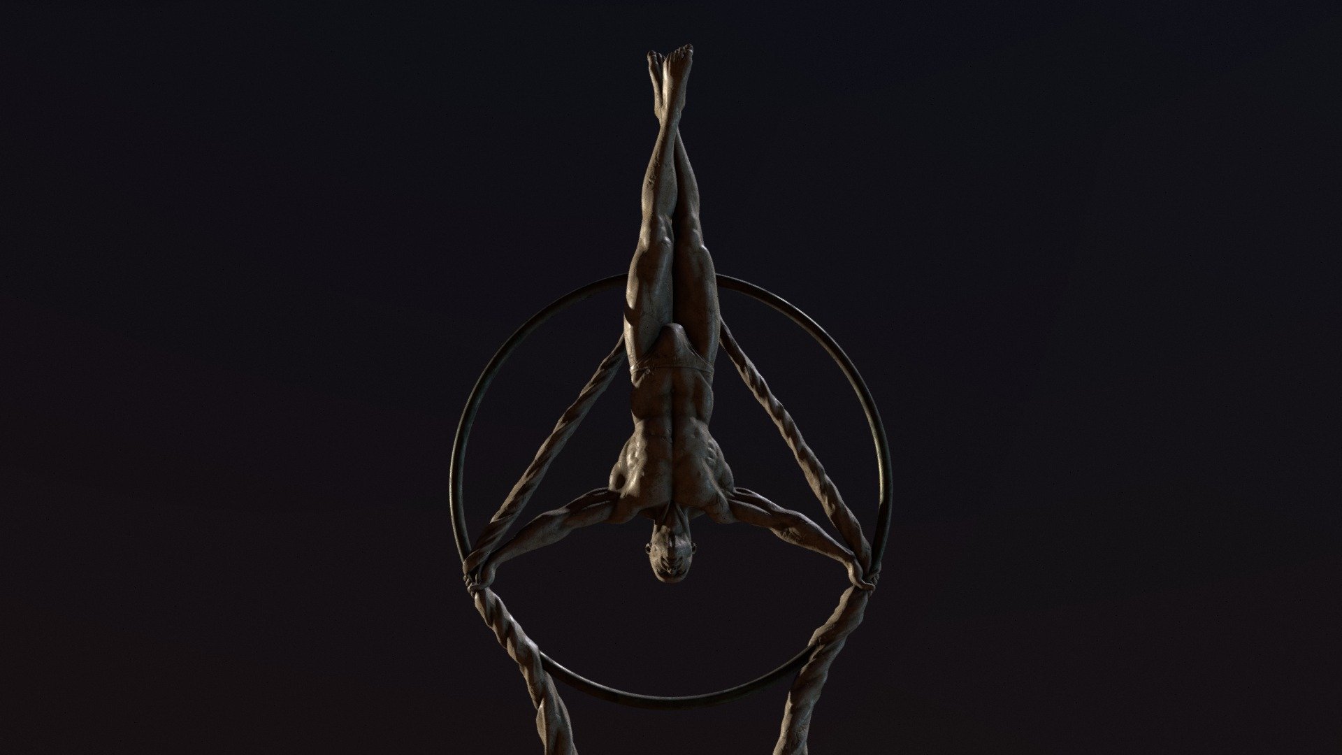 Aerial Human Anatomy: Circus Performance - 3D model by VitaliyBurovArt ...