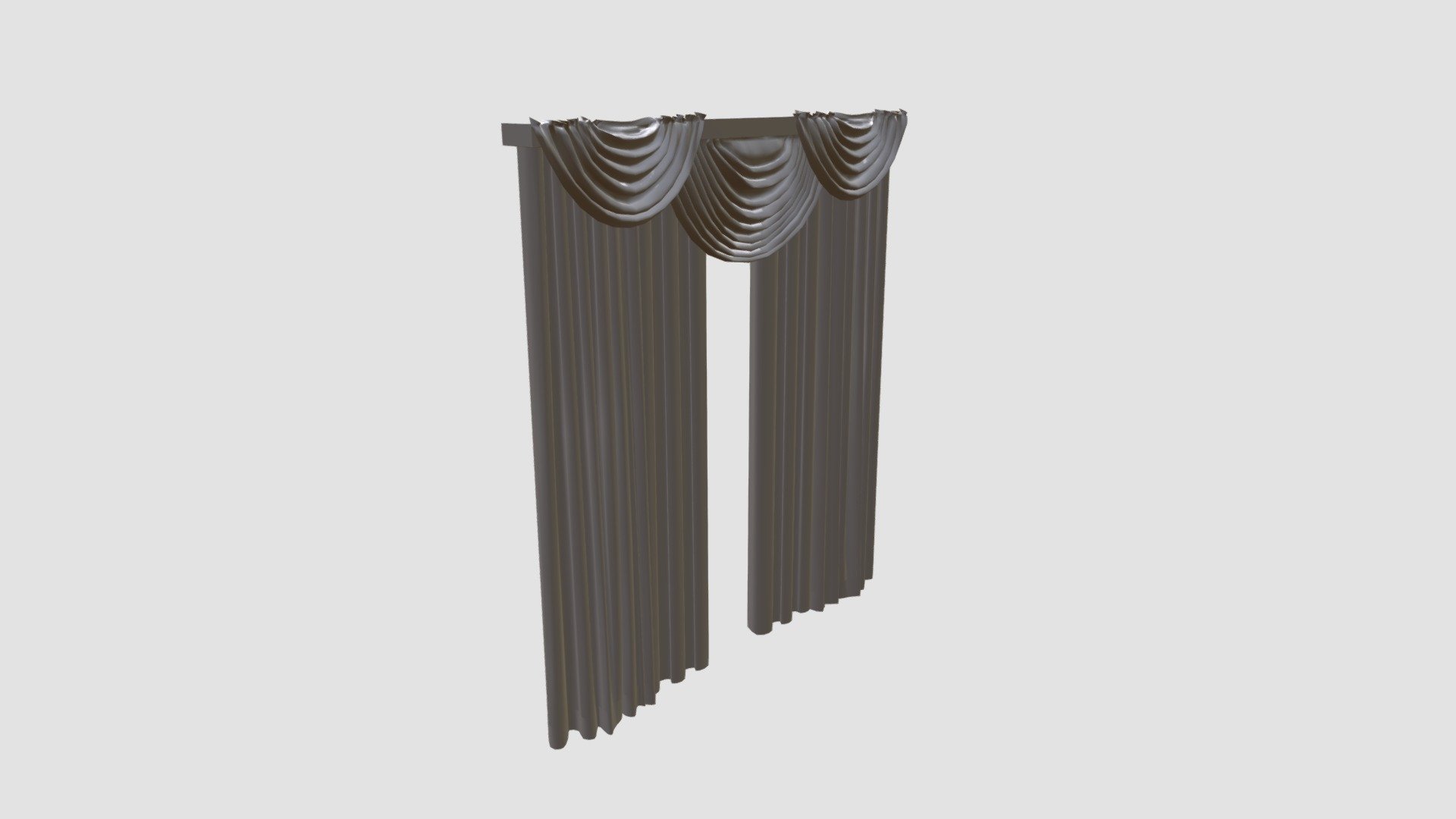 curtain - Buy Royalty Free 3D model by Evermotion [04835a7] - Sketchfab ...