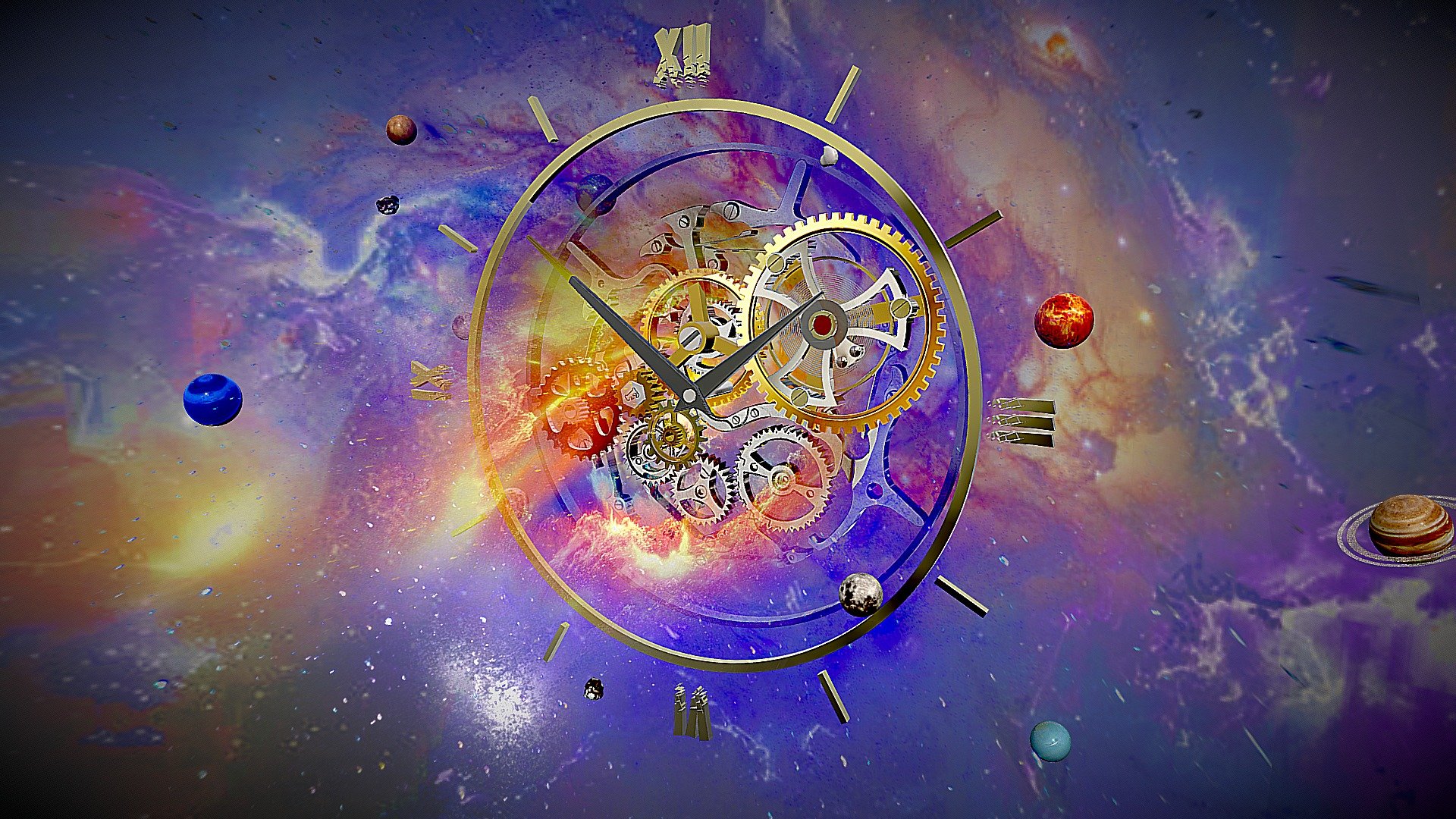 Space - 3D model by Farhad.Samey [0483e3c] - Sketchfab
